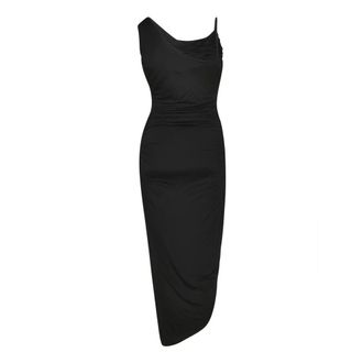 La Petite Robe Di Chiara Boni Midi-Kleid - - Dresses - Damen - Schwarzk - L