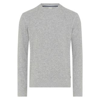 Brax Style Rick Rundhals-Strickware - - Knitwear - Herren - Grau - L