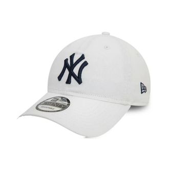 New Era Homme, Accessoires, Blanc, Taille: ONE Size Casquette MLB Core Classic Yankees