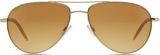 Oliver Peoples Klassische Pilotenbrille - Gold
