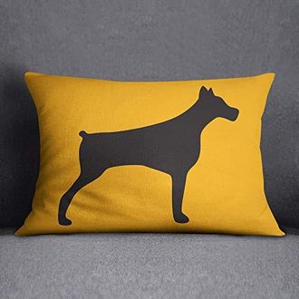 Bonamaison Le Jardin du Lin Kissenbez&uuml;ge, Cotton, Multicolor, 35x50