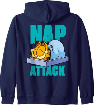 Garfield Nap Time Sleepy Tired Cat 80er 90s Classic Cartoon Kapuzenjacke
