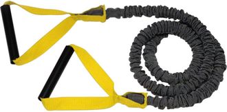 Sport-Tec Premium Tubing Fitness Tube Expander Gymnastikband 165 cm, Leicht, Gelb