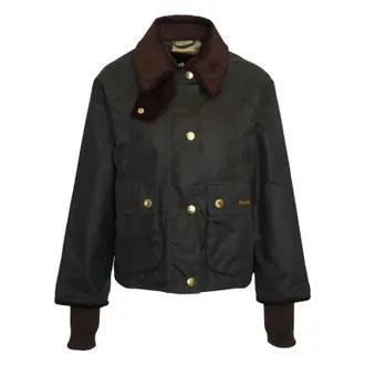 Barbour Veste Beadnell Cropped Wax Barbour