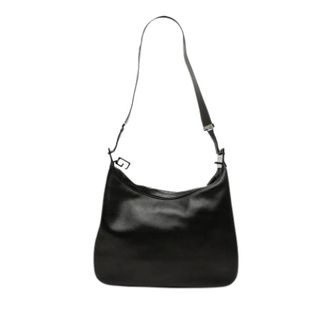 Gucci Sac bandouli&egrave;re en cuir pr&eacute;-poss&eacute;d&eacute; - Femme - Pre-owned - Noir - Taille: ONE Size