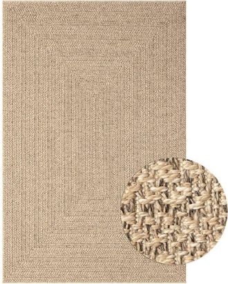 Les Tendances Tapis 160x230 aspect jute int&eacute;rieur et ext&eacute;rieur