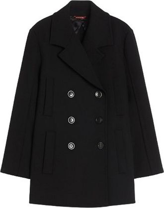 Max Mara Casualjacke - Schwarz