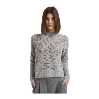 Max Mara Femme, Pulls, Gris, Taille: 38 FR Ellade Sweater
