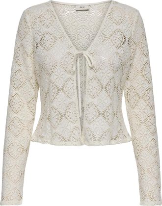 Jacqueline de Yong Jdyeva L/S V-Neck Cardigan JRS Dia