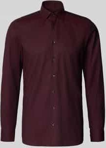 Olymp Level 5 Slim Fit Business-Hemd mit Kentkragen