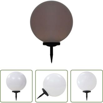 vidaXL LED - Outdoor Solarleuchte LED Kugelf&ouml;rmig 50 cm RGB
