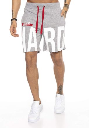 Red Bridge Premium Shorts Trainingshose kurz Jogginghose Sporthose Grau XXL