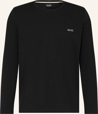HUGO BOSS Schlafshirt schwarz