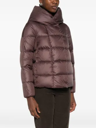 Peuterey Quilted Down Jacket - Brown