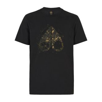 Moose Knuckles Icebreak Logo Tee - - Tops - Herren - Schwarzk - S