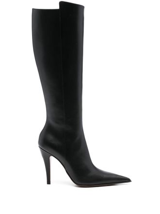 Alexander McQueen bottes Birdee 105 mm - Noir