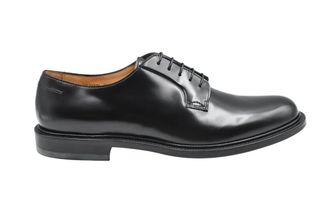 Mille885 Polished Black Low-Cut Lace-Up Shoes - Gr. 6 - in Grau