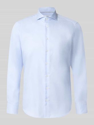 Christian Berg Slim Fit Business-Hemd aus reiner Baumwolle
