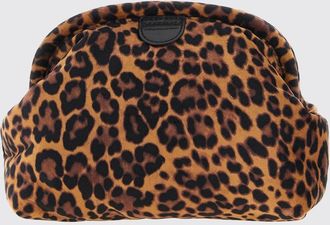 Stella McCartney Clutch Falabella mit Animal-Print und Kettenriemen