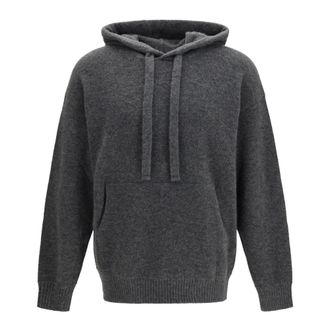Laneus Kaschmir- und Seiden-Hoodie - - Sweatshirts & Hoodies - Herren - Grau - L