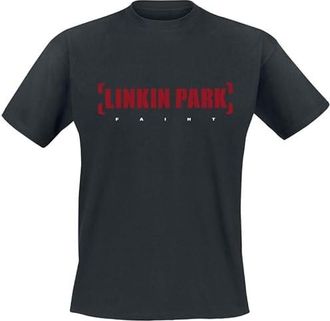 Linkin Park Faint Single Homme T-Shirt Manches Courtes Noir L 100% Coton Regular/Coupe Standard