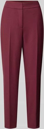 s.Oliver Black Label Regular Fit Business-Hose mit B&uuml;gelfalte
