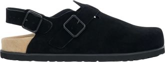 Estro & Luminara Femme, Chaussures, Noir, Taille: 39 EU Sandales Sabots Ferm&eacute;es