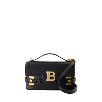 Balmain Hobo Bags - B-Buzz 24 Crossbody - Leather - Black - Gr. unisize - in Schwarz - für Damen