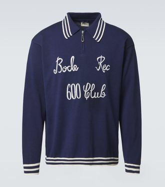 Bode Polo Club brodé en coton