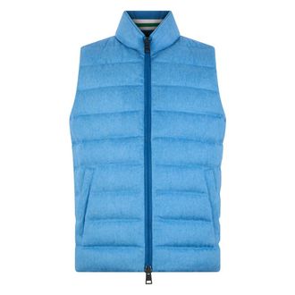 Herno Padded Gilet - - Jackets - Herren - Blau - L