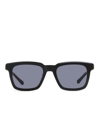 Shinola Monster Sonnenbrille mit eckigem Gestell - Schwarz