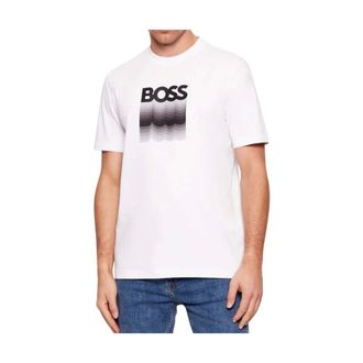 HUGO BOSS Homme, Tops, Blanc, Taille: XL T-shirt Te Insignia