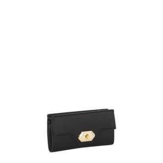 Lanvin Umh&auml;ngetasche mit &Uuml;berschlag - - Bags - Damen - Schwarzk - ONE SIZE