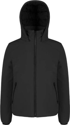 Yes-Zee YES Zee, Homme, Vestes, Noir, Taille: S Quilted Hooded Jacket