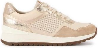 Geox Baskets Desya en cuir m&eacute;lang&eacute;