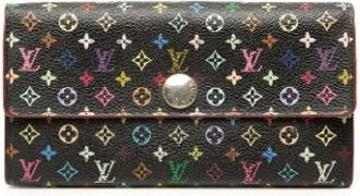 Louis Vuitton Portefeuille Sarah Pre-owned - Femme - Pre-owned - Noir - Taille: ONE Size
