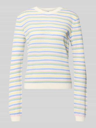 Pieces Regular Fit Strickpullover aus reiner Baumwolle Modell DIANA