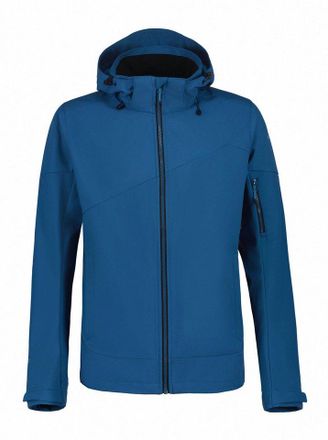 Icepeak Softshelljacke H SOFTSHELLJACKE BARMSTEDT f&uuml;r vielseitige Outdoor-Aktivit&auml;ten, mit Stehkragen und Kapuze