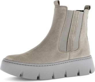 Gabor Damen Chelsea Boots, Frauen Stiefeletten,daempfung,Best-Fitting,gesund,elastisch,gepolstert,polsterung,feminin,pink,salvia,37.5 EU / 4.5 UK