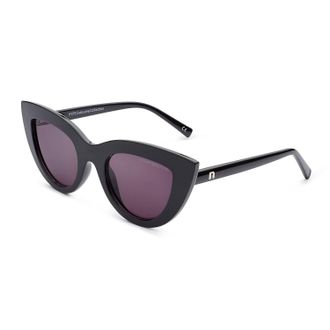Clandestine Clandestine - Sonnenbrille Gatto 7 Black Violet - Violette Verspiegelte Polarisierte Gläser & Kunsstoffrahmen - Sonnenbrille für Männer & Damen - Smar