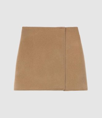 Margaux Lonnberg Jupe Courte Monie Beige