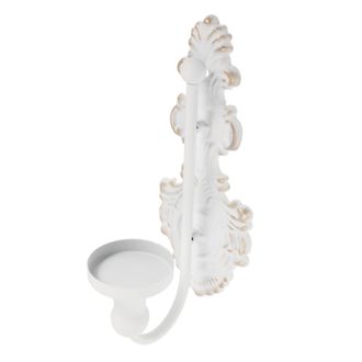 Milisten Wandkerzenhalter Aus Eisen Nordic Stil 23X12.5X9 Cm Kreativer Metall Kerzenständer Für Wohnzimmer Dekoration Hochzeiten Und Candle-Light-Dinner