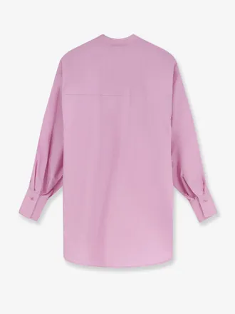Nude Womens Shirt Oversized Cotton Pink