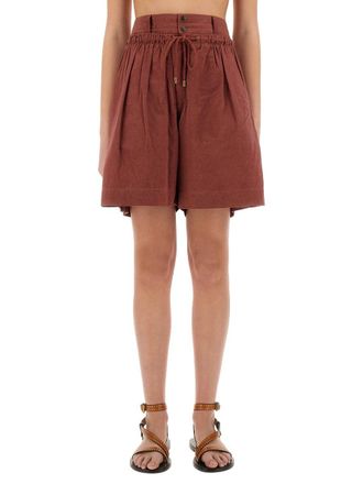 Isabel Marant Ingrid Shorts - Red