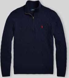 Polo Ralph Lauren Regular Fit Troyer aus Woll-Kaschmir-Mix