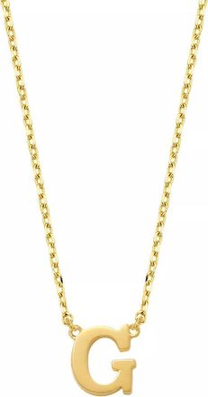 Isabel Bernard Halskette - Le Marais Chloé 14 Karat Initial Necklace Letter G - Gr. unisize - in Gold - für Damen