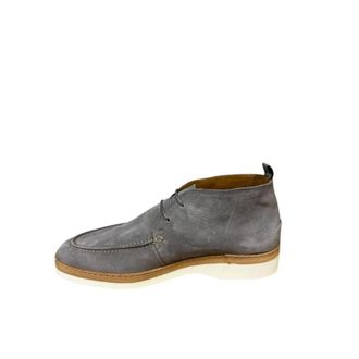 Van Bommel Homme, Chaussures, Gris, Taille: 43 EU Lace-up Bottes