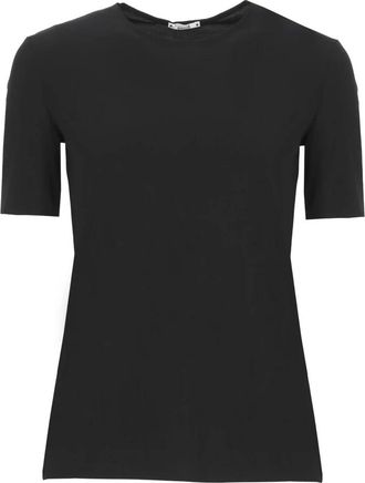 Wolford Femme, Tops, Noir, Taille: 38 FR T-Shirt Col Rond