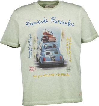 Bob Herren T-Shirt grün Baumwolle