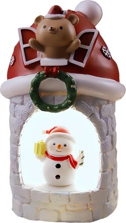 Generic Beleuchtete Weihnachtsbeleuchtung Lampe - LED-Schreibtisch-Wochenenddekoration, Kompaktes Robustes Design mit warmgl&uuml;hender Beleuchtung, Einfache Plat